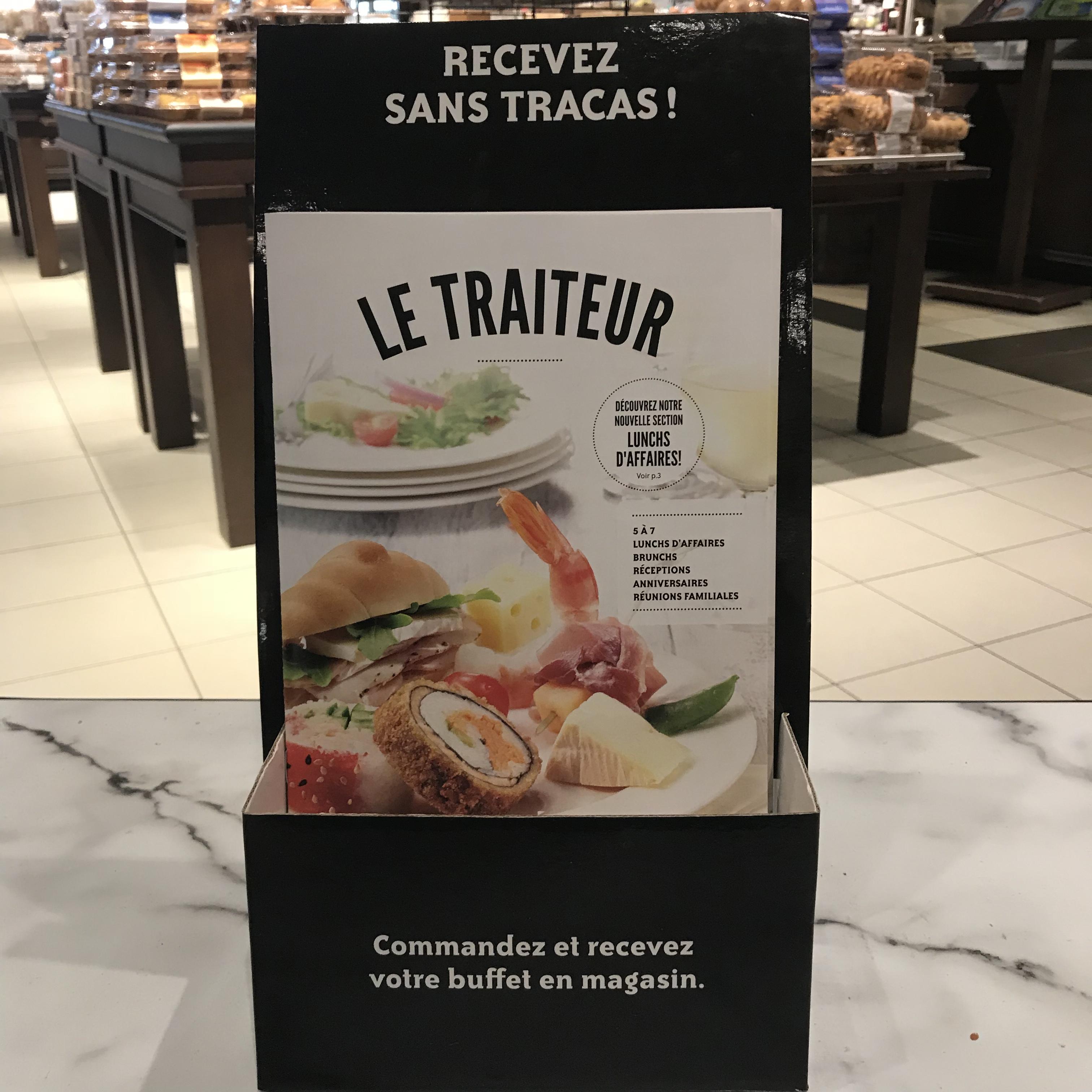 Service Traiteur en ligne • IGA ALIMENTATION Beaubien et Fille